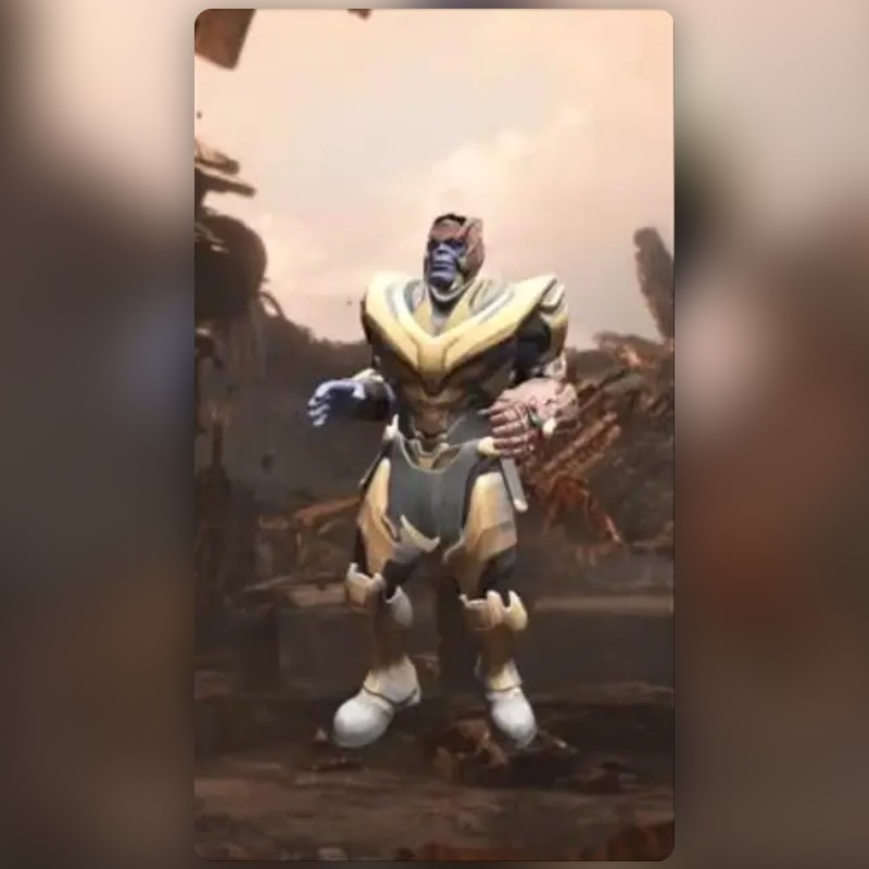 Thanos Costume Lens by Jonah Cohn - Snapchat Lenses and Filters