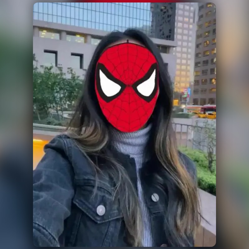 Spider-Man Face Filter by sami.kuchar | Snapchat Lenses
