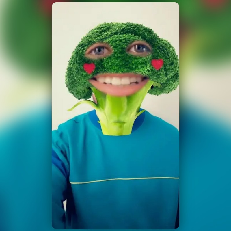 Lovely Broccoli 🥦 Filter by Snapchat | Snapchat Lenses