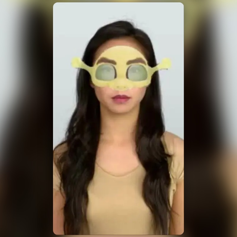 Shrek Glasses Lens by Hunter - Snapchat Lenses and Filters