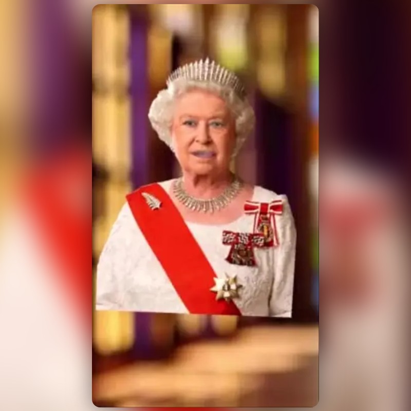 queen Elizabeth Lens by Reinhard19 🦊 - Snapchat Lenses and Filters