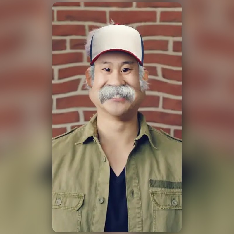 Grandpa Filter by Snapchat | Snapchat Lenses
