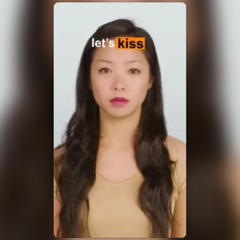 lets kiss Lens by bianca - Snapchat Lenses and Filters