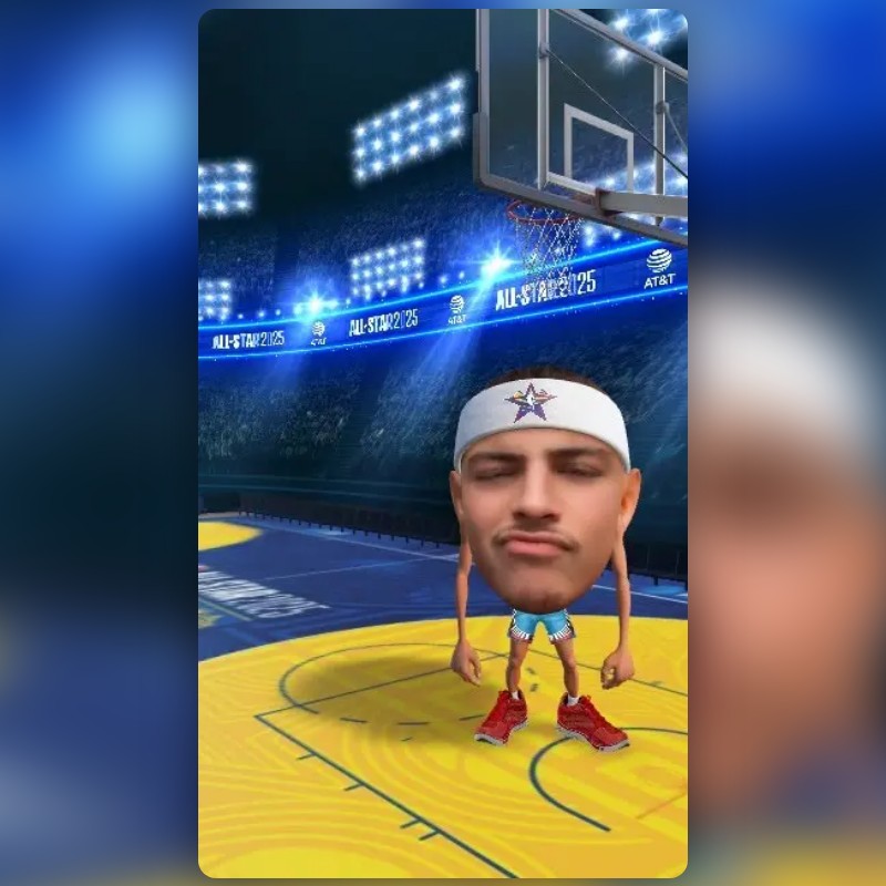 NBA All Star Slam Dunk Filter by NBA | Snapchat Lenses
