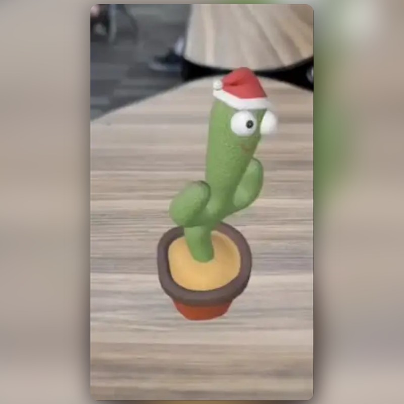 Dancing Cactus Filter by Luke Medeiros | Snapchat Lenses