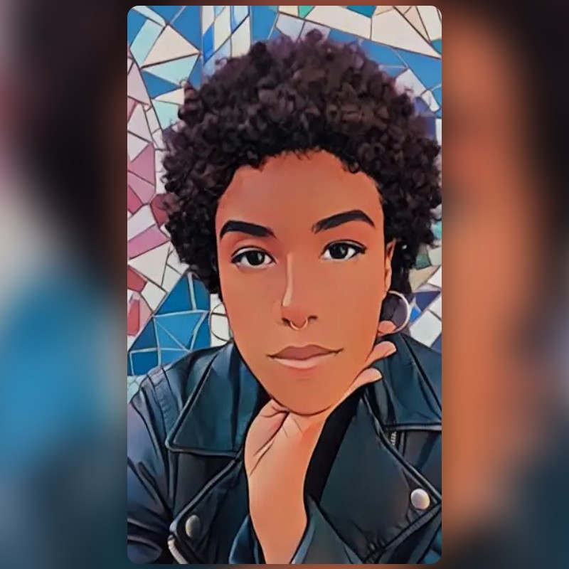 Watercolor Character Filter by Snapchat | Snapchat Lenses