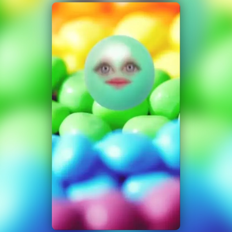 Rainbow Gum Filter by Danielle Grace | Snapchat Lenses