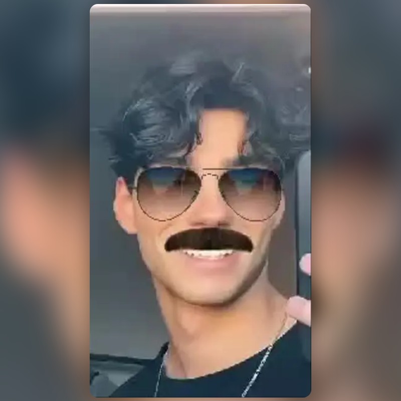 Simple Mustache Lens by Sky 🕷️ - Snapchat Lenses and Filters