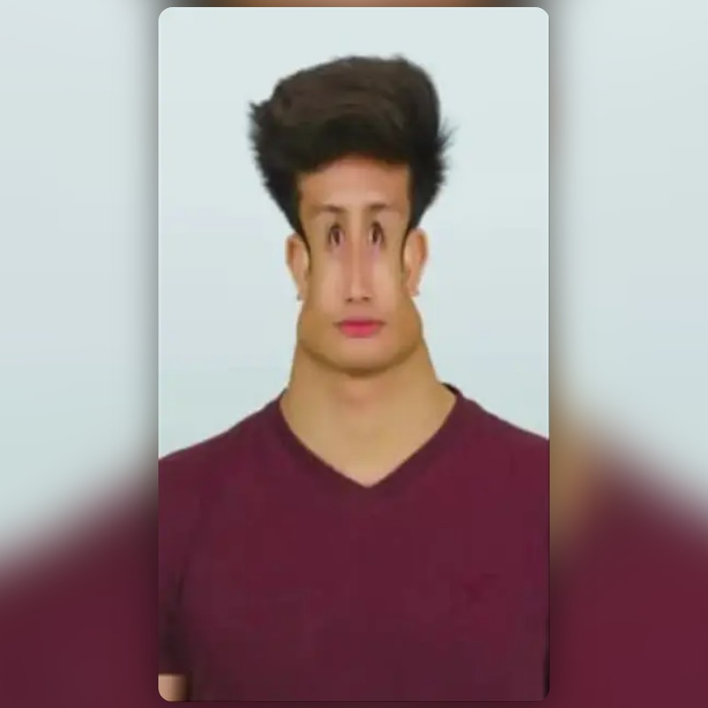 Tight Face Fun Filter by Sunny Bahadurpuria🎥 | Snapchat Lenses