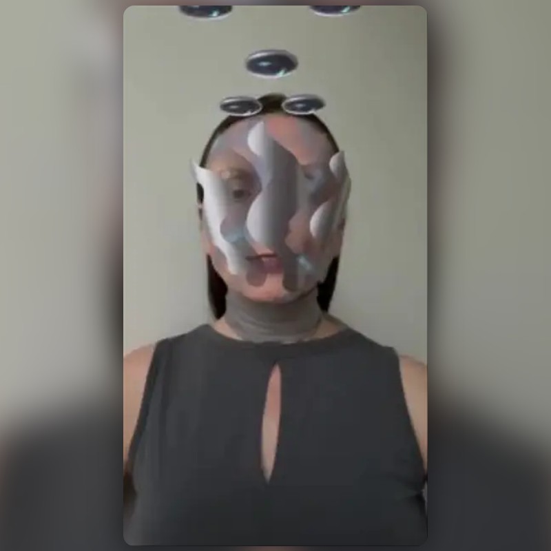 Floating Orbs Lens by Helen Breznik - Snapchat Lenses and Filters