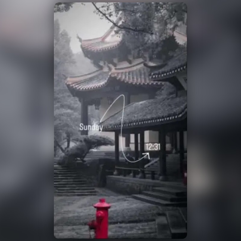 Redish Day v1 Lens by Ish Faq 🚩 - Snapchat Lenses and Filters