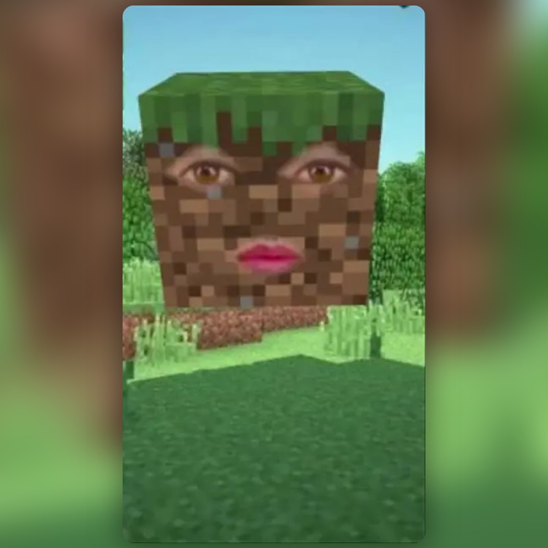 Minecraft Lens by Man Like Mac 🤪 - Snapchat Lenses and Filters