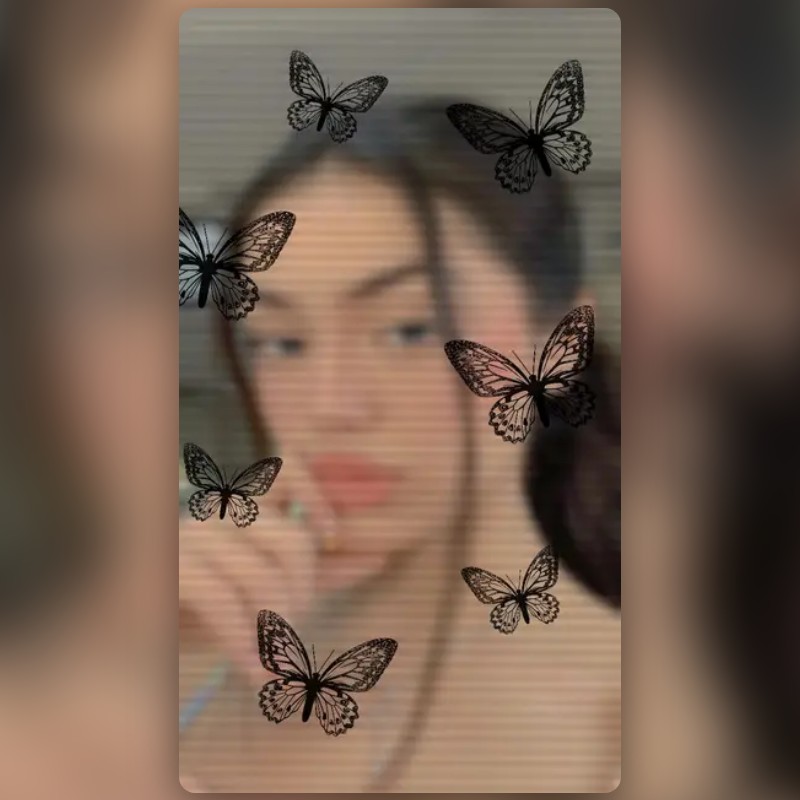 Cyber Butterfly Lens by Francis💋 - Snapchat Lenses and Filters