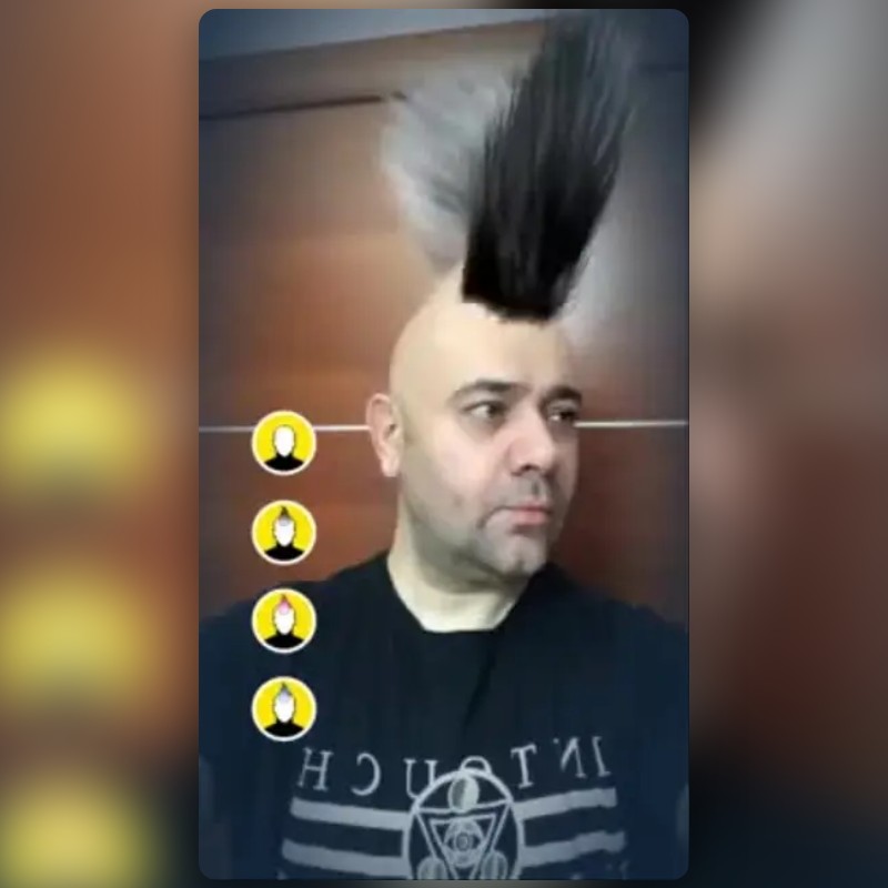 Bald Skunk Filter by Piotar Boa | Snapchat Lenses