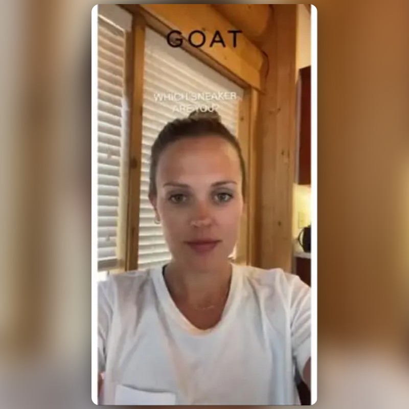 Sneaker Randomizer Lens by GOAT - Snapchat Lenses and Filters