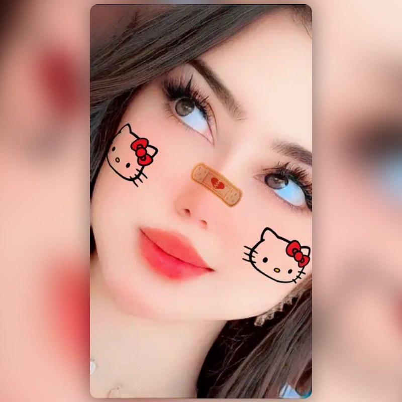 Hey Kitty Filter by Sunny Bahadurpuria🎥 | Snapchat Lenses