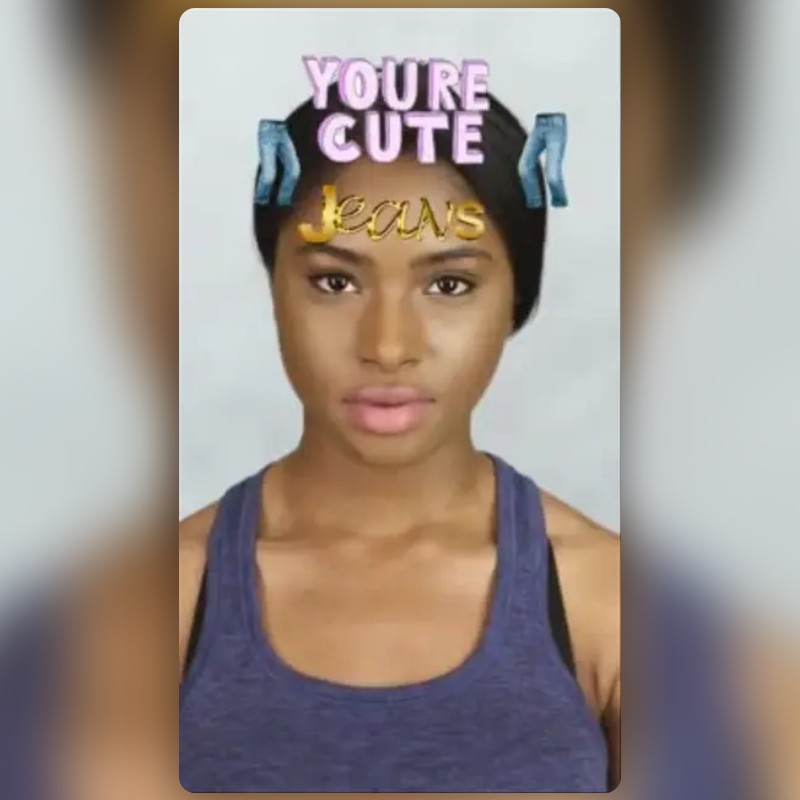your cute jeans Filter by pippi | Snapchat Lenses
