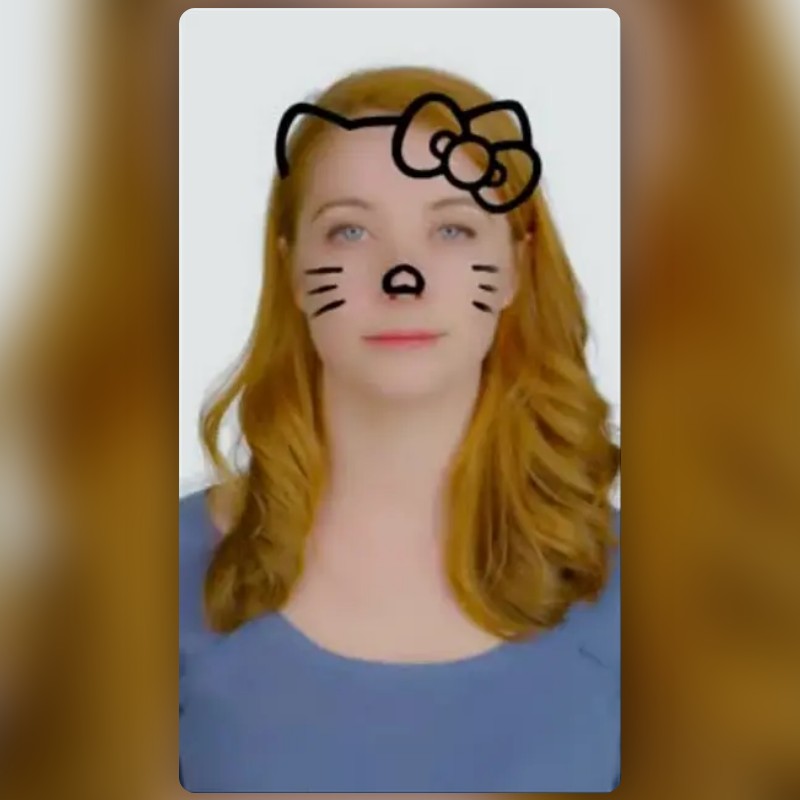 Hello Kitty Twin Lens by 💜 WHIMZI 💜 - Snapchat Lenses and Filters