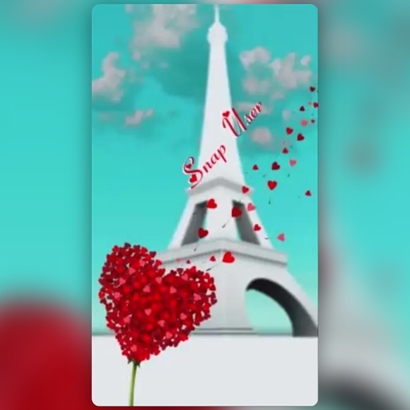 Heart Leaf Love Lens By Sunny Bahadurpuriaš„ Snapchat Lenses And Filters