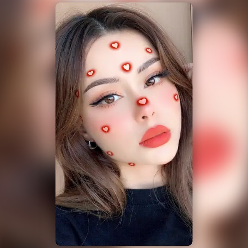 Hey Heart Filter by 𝓖𝓾𝓻𝓲🩷 | Snapchat Lenses
