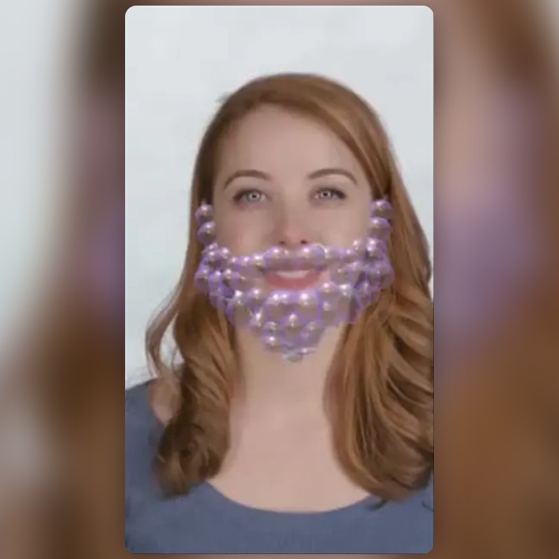 Bubble Beard Filter by Phil Walton | Snapchat Lenses