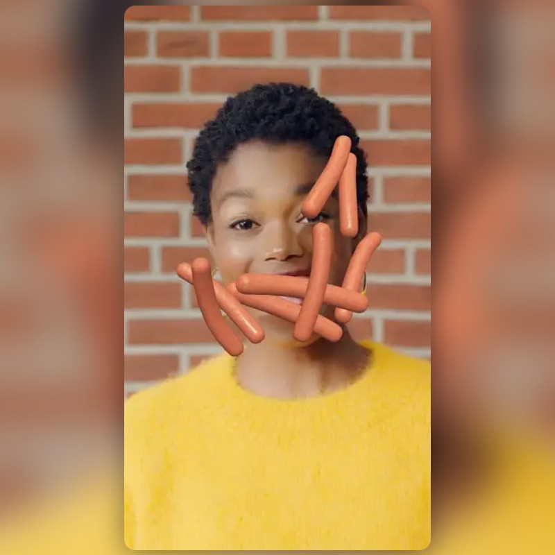 Sausage Attack Filter by Snapchat | Snapchat Lenses
