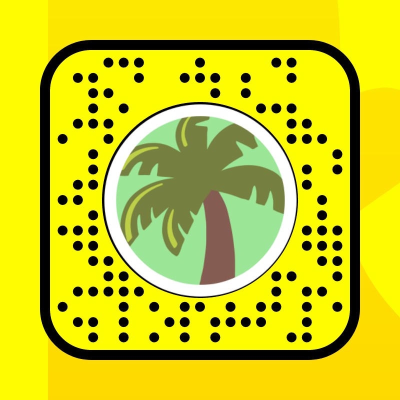 palm tree blush Lens by Parisa Gabi - Snapchat Lenses and Filters