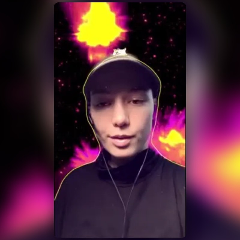 New Year Fireworks Filter by Dag Mar | Snapchat Lenses
