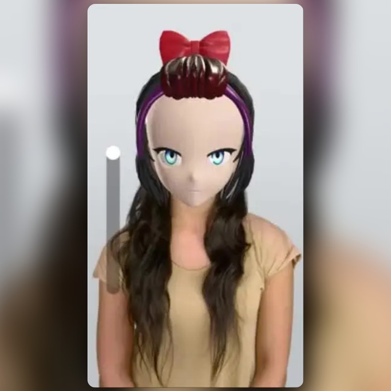 Anime Face Girl Filter by مستەر شوان | Snapchat Lenses
