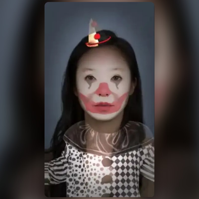 CLONE-CLOWN-B23 Filter by jp pirie | Snapchat Lenses