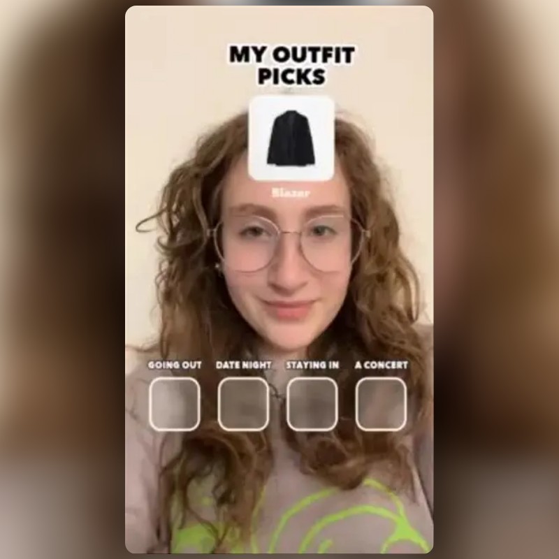 My Outfit Picks Filter by Jonah Cohn | Snapchat Lenses