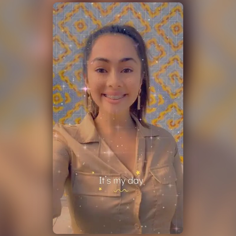 It's my day Lens by Snapchat - Snapchat Lenses and Filters