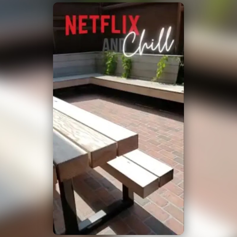 Netflix and Chill Filter by natasya febrina | Snapchat Lenses