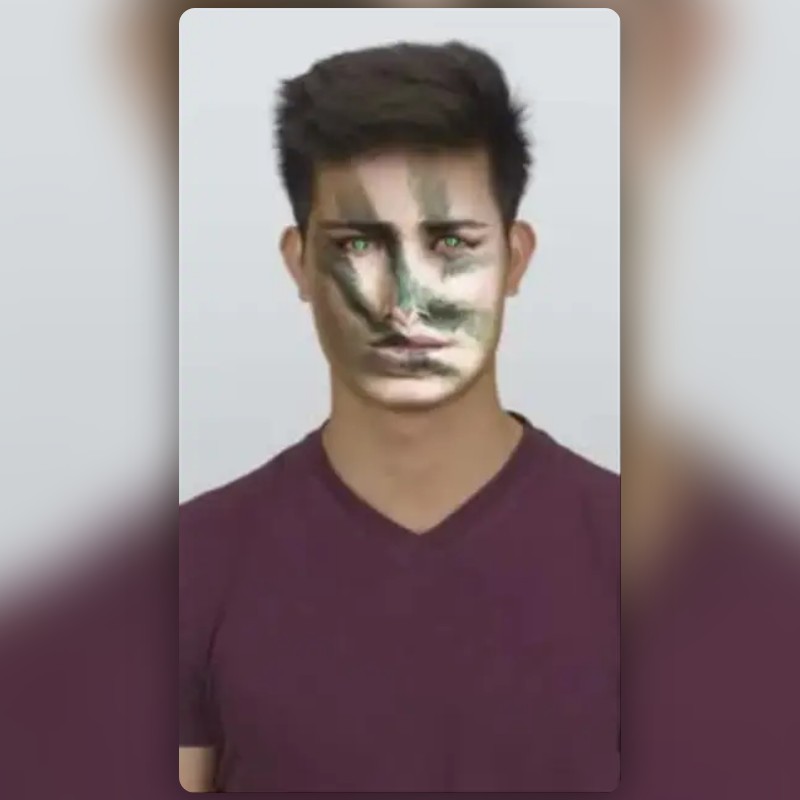 Face Mesh Lens by Rsiqueira - Snapchat Lenses and Filters