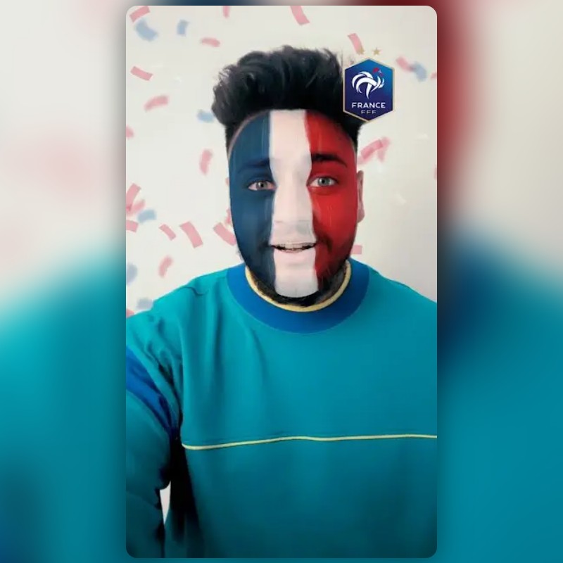 France Team Filter by Equipe de France de Football | Snapchat Lenses
