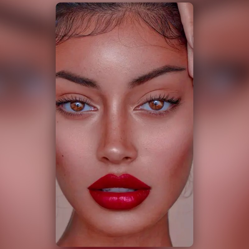 Red Lips Lens by ABDULLA PHONE 📱⌚️ - Snapchat Lenses and Filters