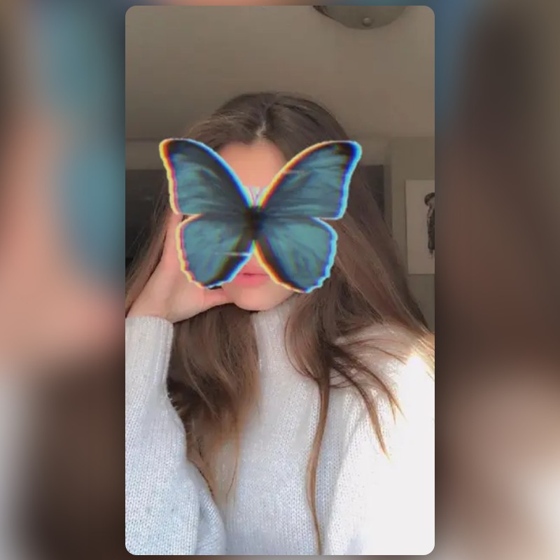 Butterfly Filter by 𝘏𝘢𝘣𝘪𝘣 𝘉𝘢𝘳𝘻𝘢𝘯𝘪 ⃝꙰⃝꙰ | Snapchat Lenses