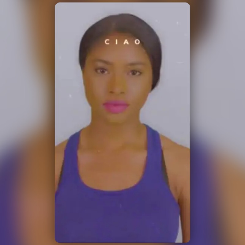 Ciao Mode Lens by بـۆتـان کـۆزمـاتـیـک - Snapchat Lenses and Filters