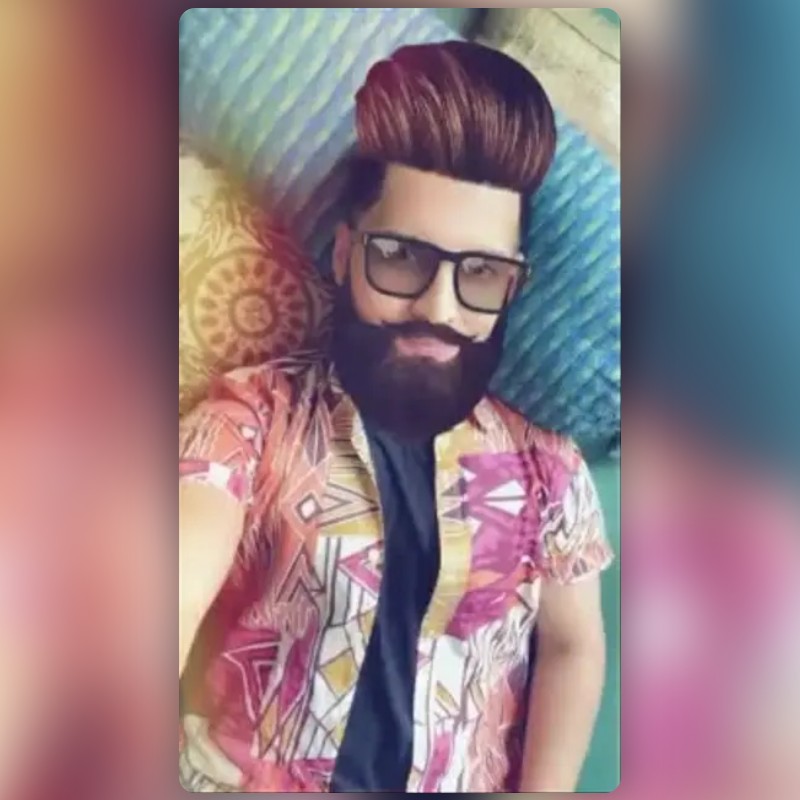 Stylish Beard Lens by Snap Inc. - Snapchat Lenses and Filters