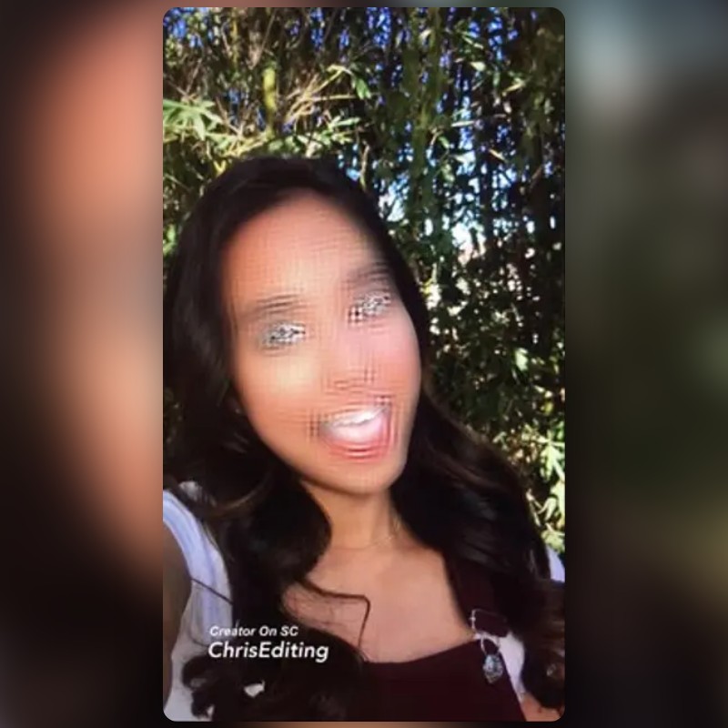 Identity Blur Lens by ChrisEditing - Snapchat Lenses and Filters