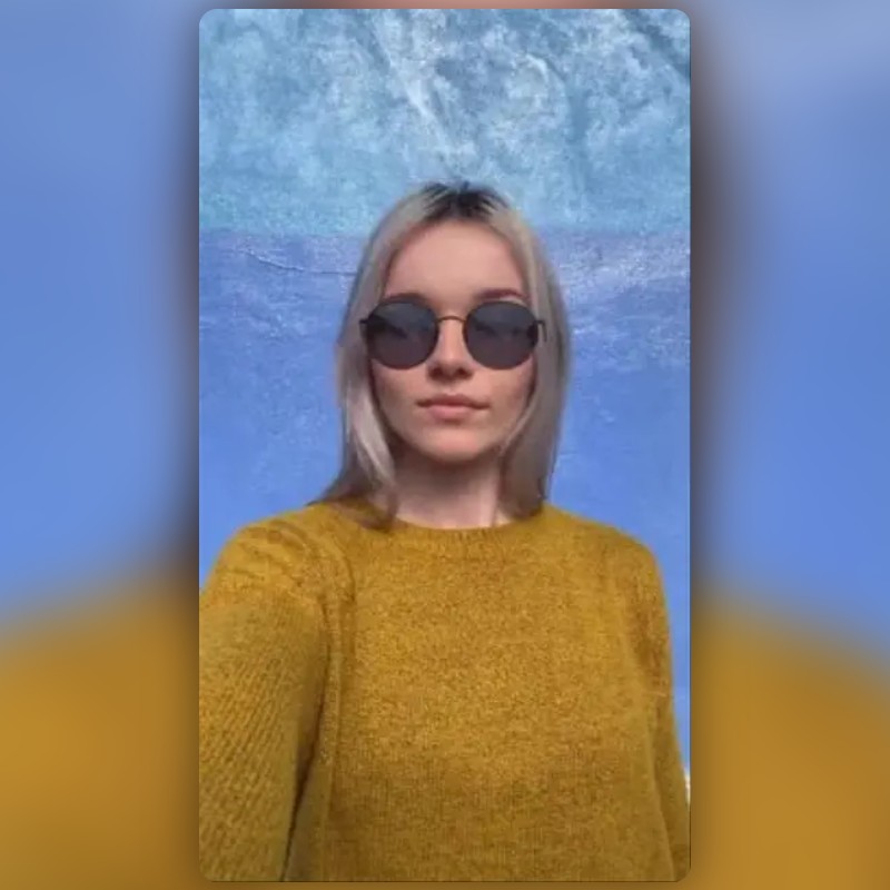 black glasses Filter by Ayesha | Snapchat Lenses