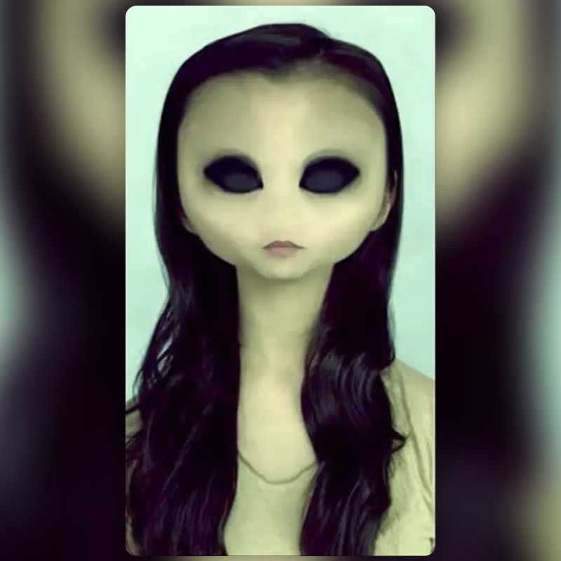 Area 51 Alien Lens by Mardi Girard - Snapchat Lenses and Filters