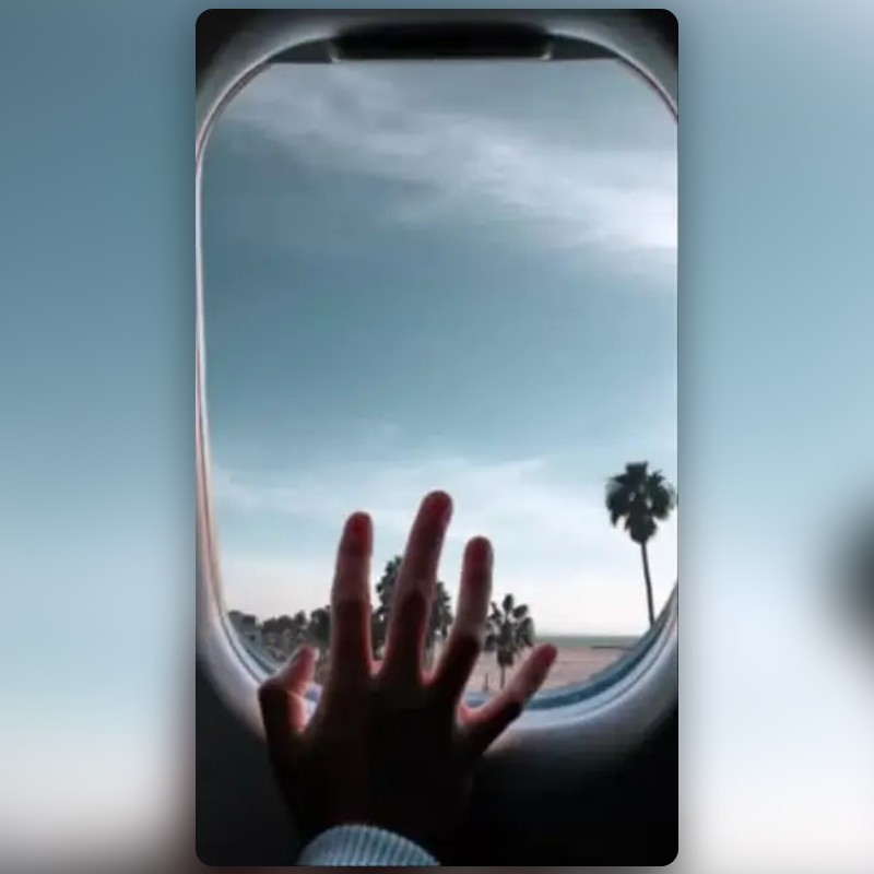 airplane Lens by bernadette☁️ - Snapchat Lenses and Filters