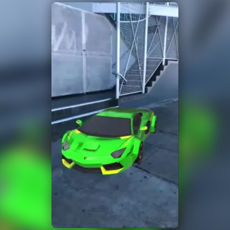 Lamborghini 3D 5 Lens by Shahid Reality 🇮🇳 - Snapchat Lenses and Filters