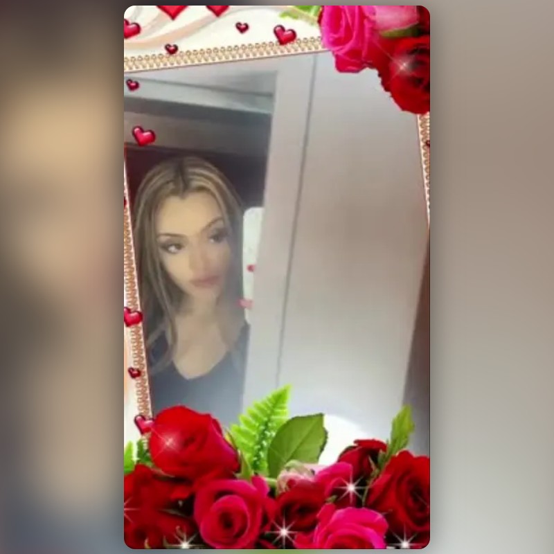 Roses Frame Filter by Melissa Farías | Snapchat Lenses