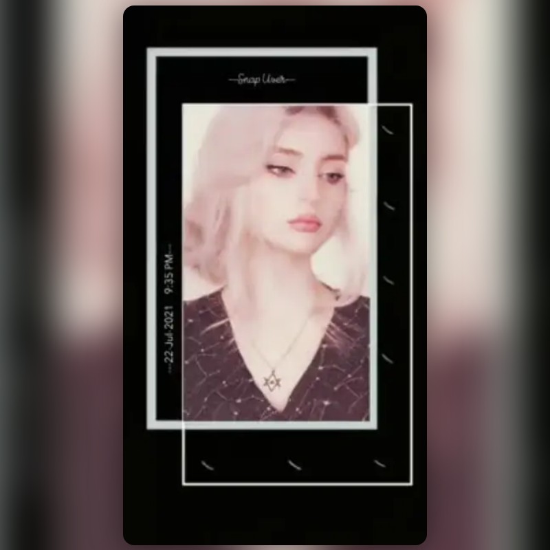 Trending Frame Lens by Miss Shayara🖤 - Snapchat Lenses and Filters