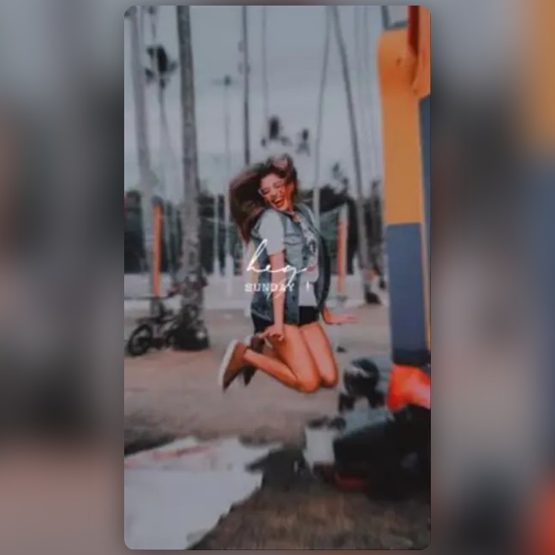 hey Sunday Lens by DK 🕊️ - Snapchat Lenses and Filters