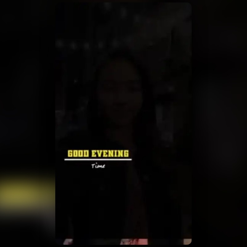 Good Evening Day Filter by Riyash | Snapchat Lenses
