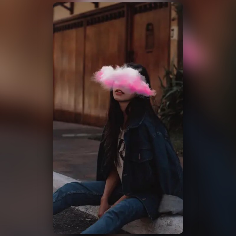 Cloud Face Lens by Dashty🦅💻 - Snapchat Lenses and Filters