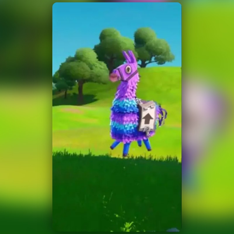 fortnite llama Filter by Reinhard19 🦊 | Snapchat Lenses